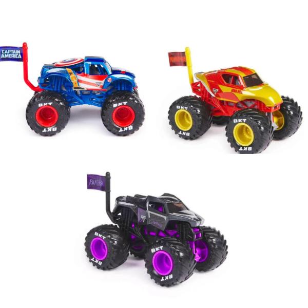 Carro Monster Jam Marvel Surt/3 3a+ | Toys Mayoreo